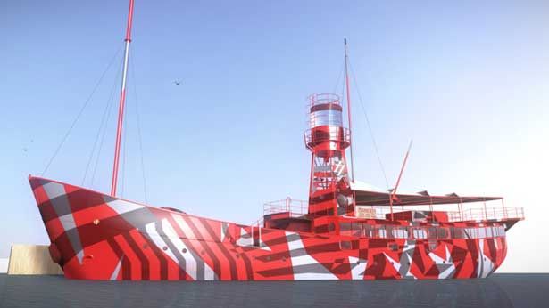 New Razzle and Dazzle designs transform ships into waterfront venues